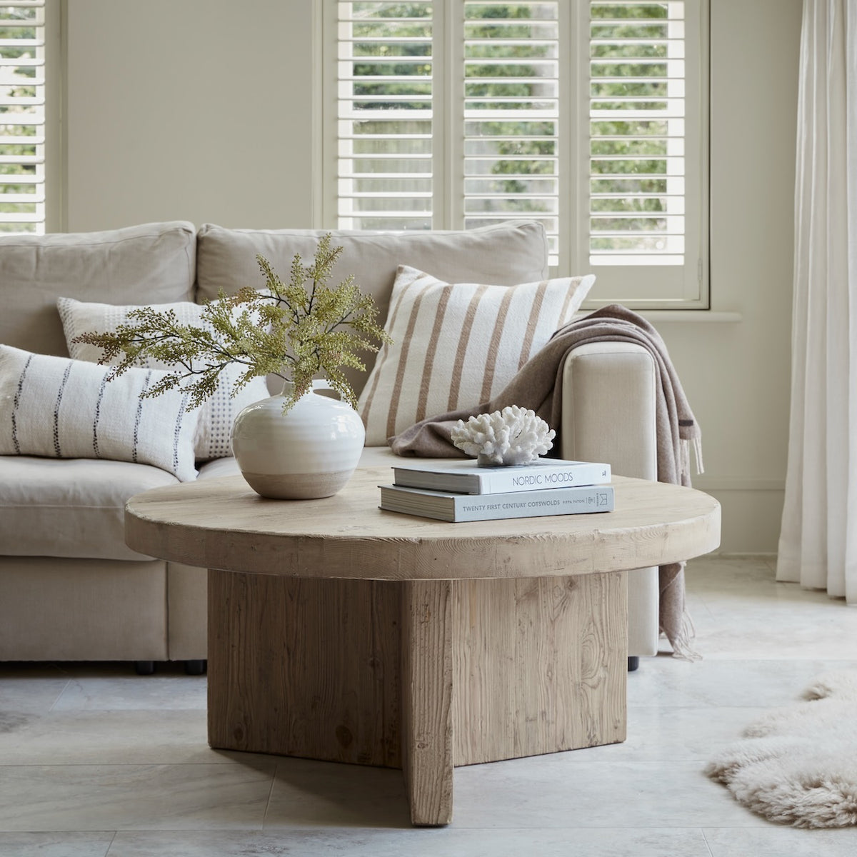 Cookham Reclaimed Wooden Coffee Table