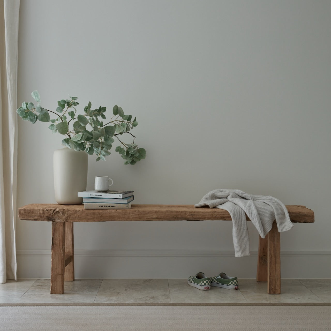 Padstow Reclaimed Wooden Bench Large – Layered Lounge